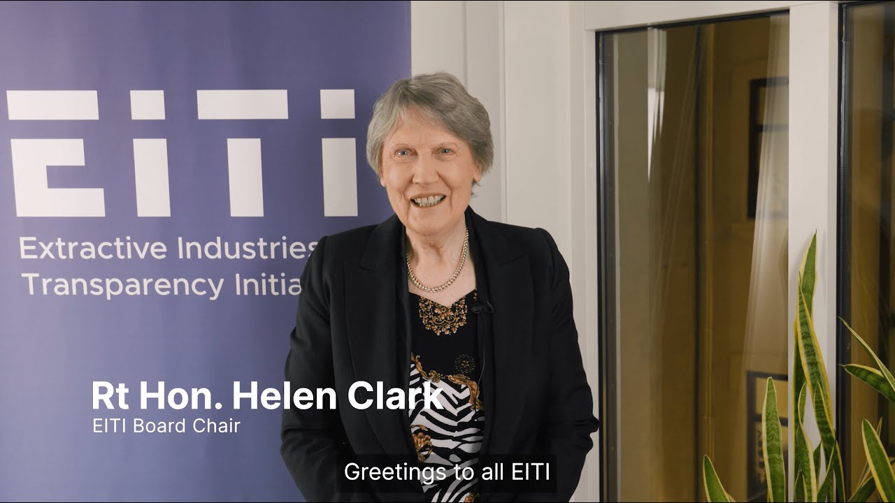 Remarks from EITI Board Chair Helen Clark to EITI National Coordinators ...