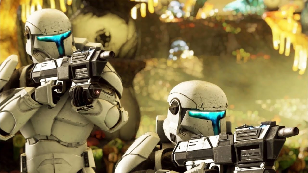 CLONE COMMANDO ATTACKING FELUCIA | I RANKED | Battlefront 2 gameplay ...