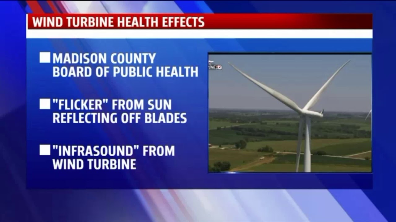 Public health officials: Wind turbines cause health problems - YouTube