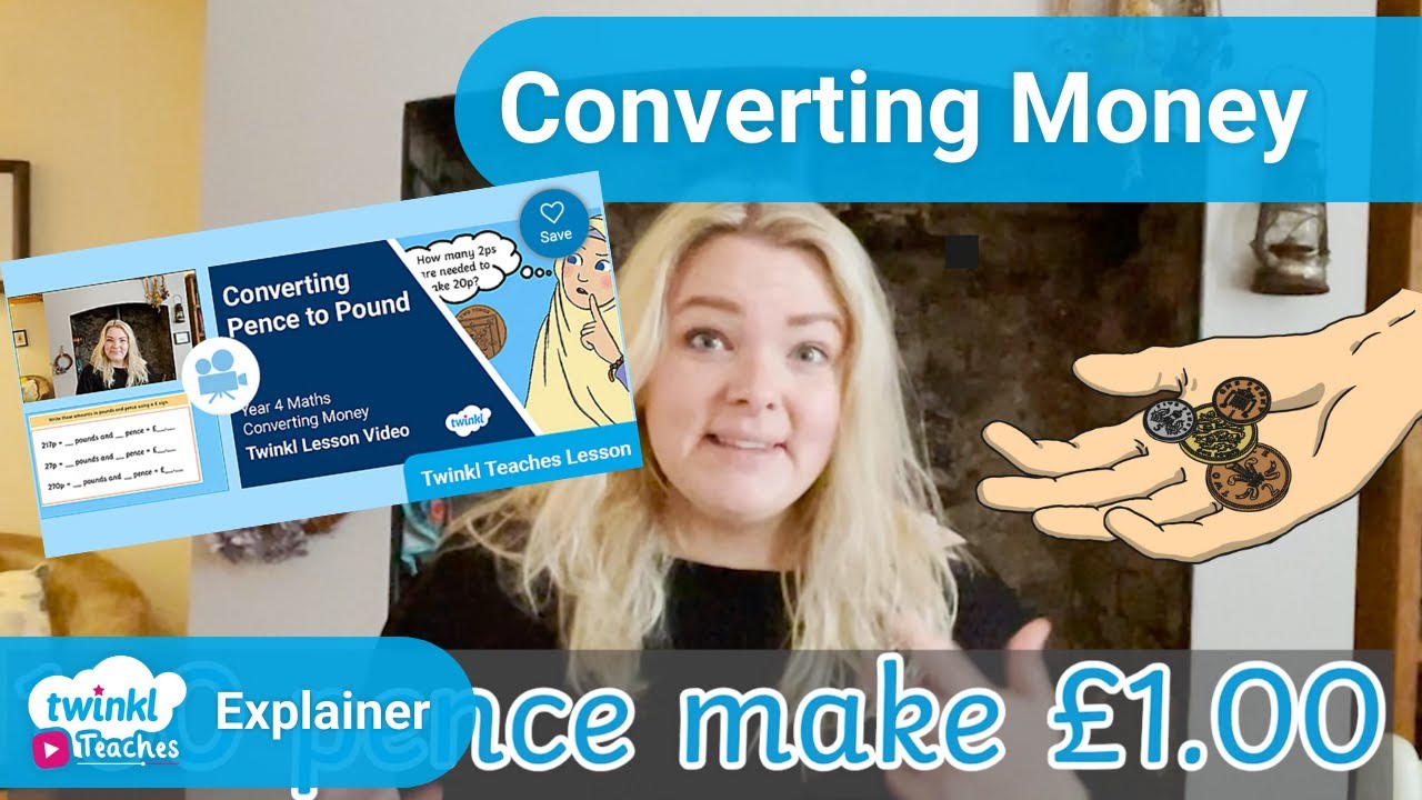 Learn About Converting Money - YouTube