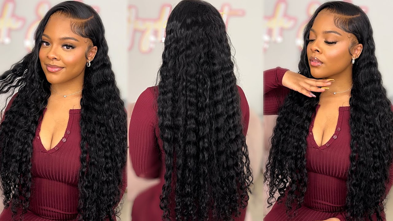BEST WIG EVER ! 🤭🩷 Step by Step Curl Wig Install | EXTREME MELT HD LACE ...