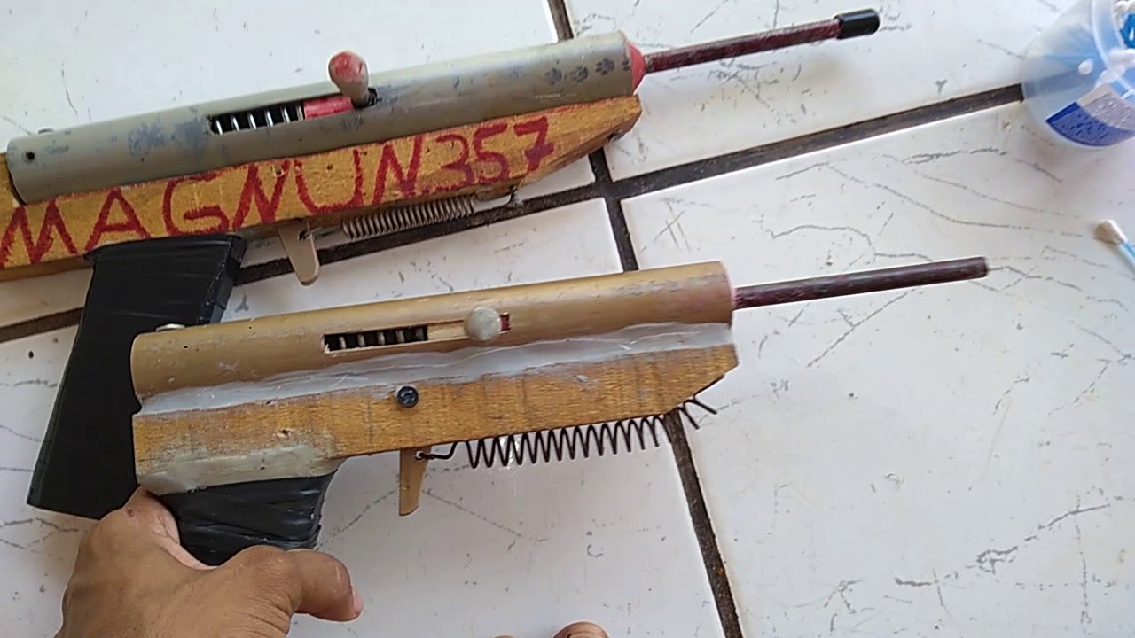 Arsenal dê pistolas caseira muito potente - YouTube