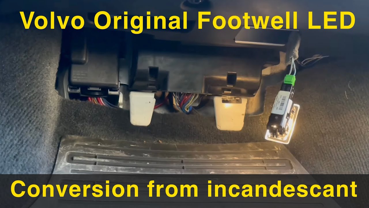 Volvo Retrofit OEM LED modules - V70 XC70 S80 S60 V60 P3 chassie - YouTube