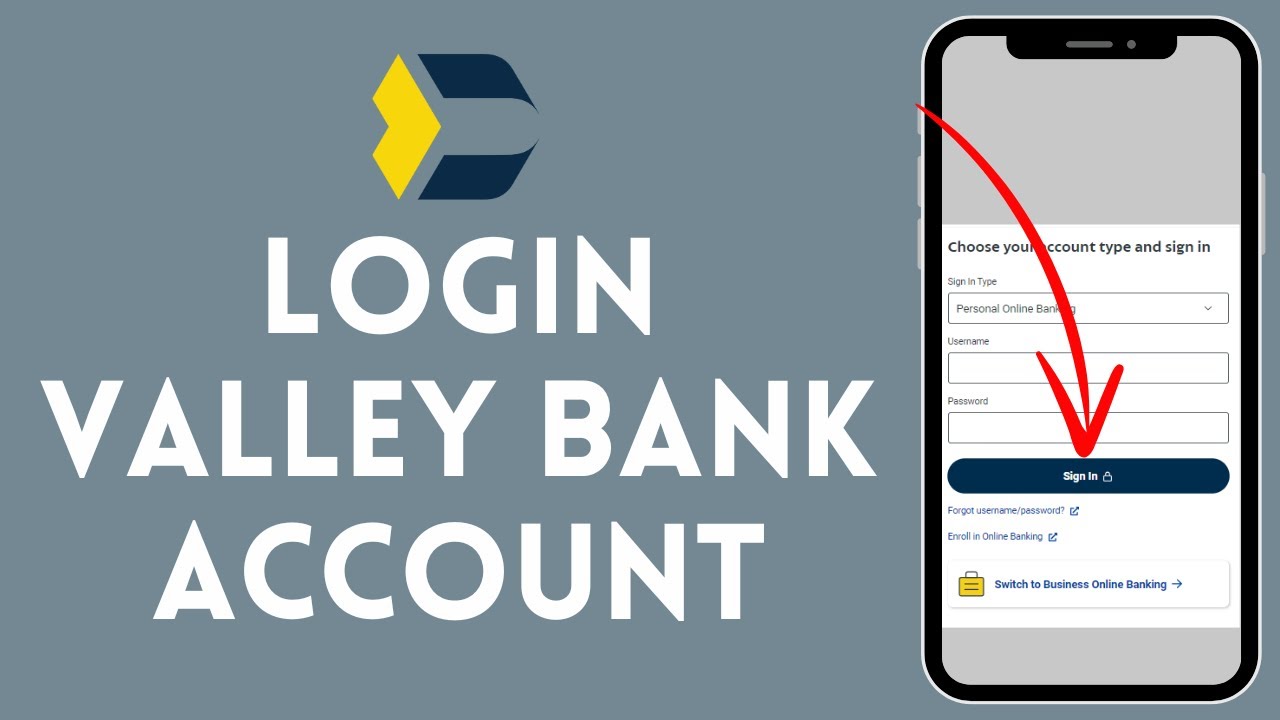 Valley Bank Login | How to Sign in to Valley Bank Account (EASY ...