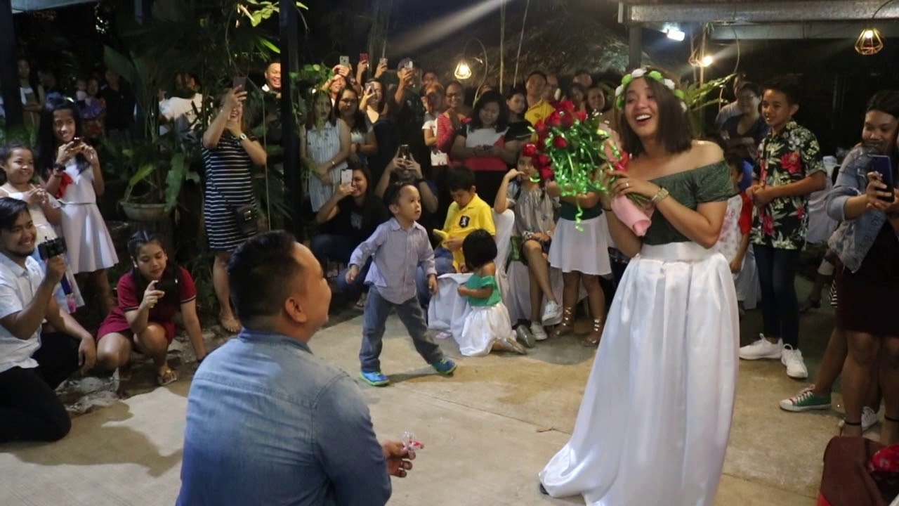 Surprise Birthday Party Turns To Wedding Proposal Teamreykate Youtube
