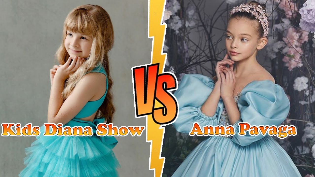Kids Diana Show VS Anna Pavaga Transformation 👑 New Stars From Baby To ...