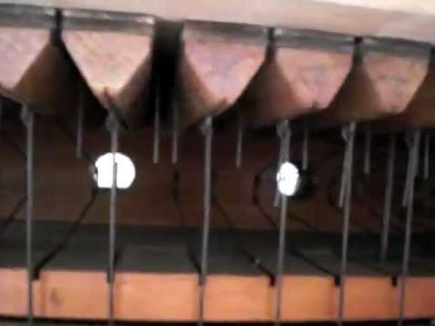 Órgano de Alberic (II). Vista detallada de arca de viento - YouTube