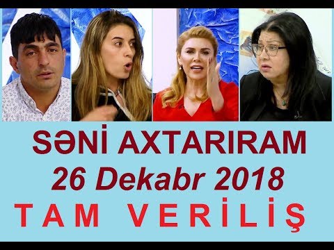 Seni axtariram 26.01.2018 Tam verilis / Seni axtariram 26 yanvar 2018