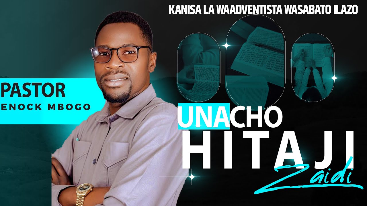 🔴LIVE : IBADA|| UNACHO HITAJI ZAIDI || ENOCK MBOGO.MCHANA - YouTube