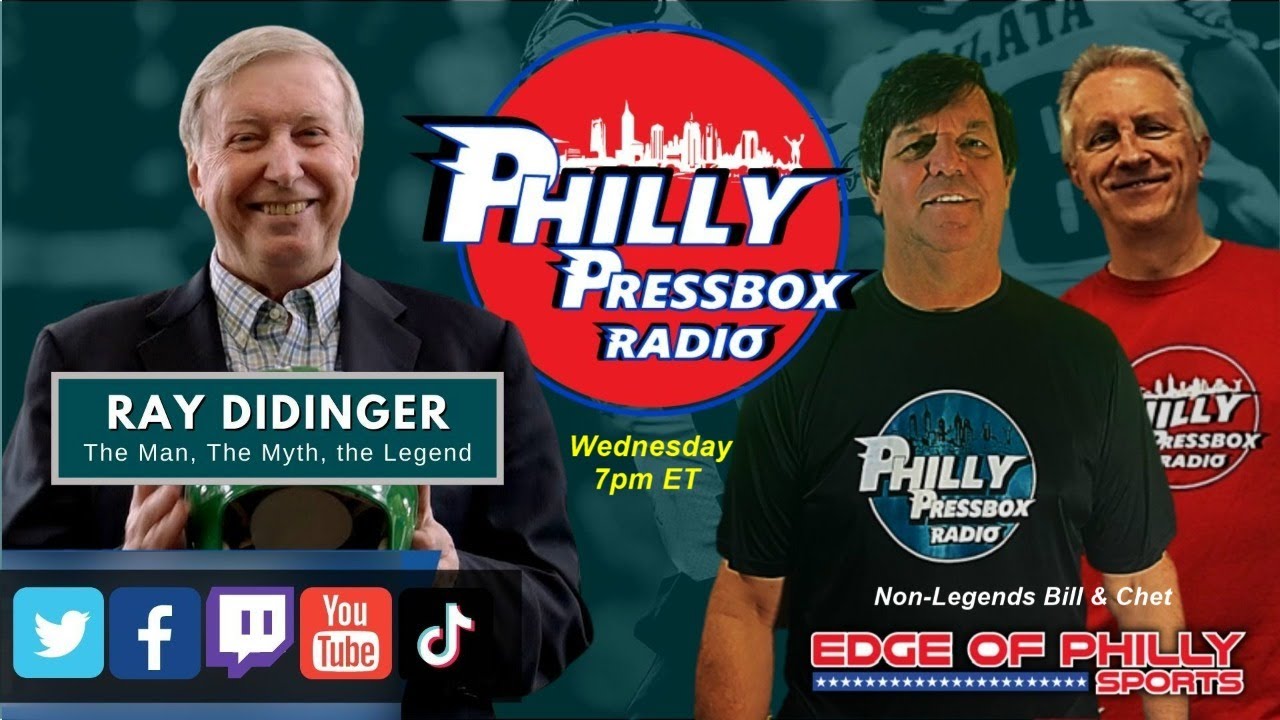 Ray Didinger Visits! Eagles Offseason, Sixers Postseason (PPR #442 ...