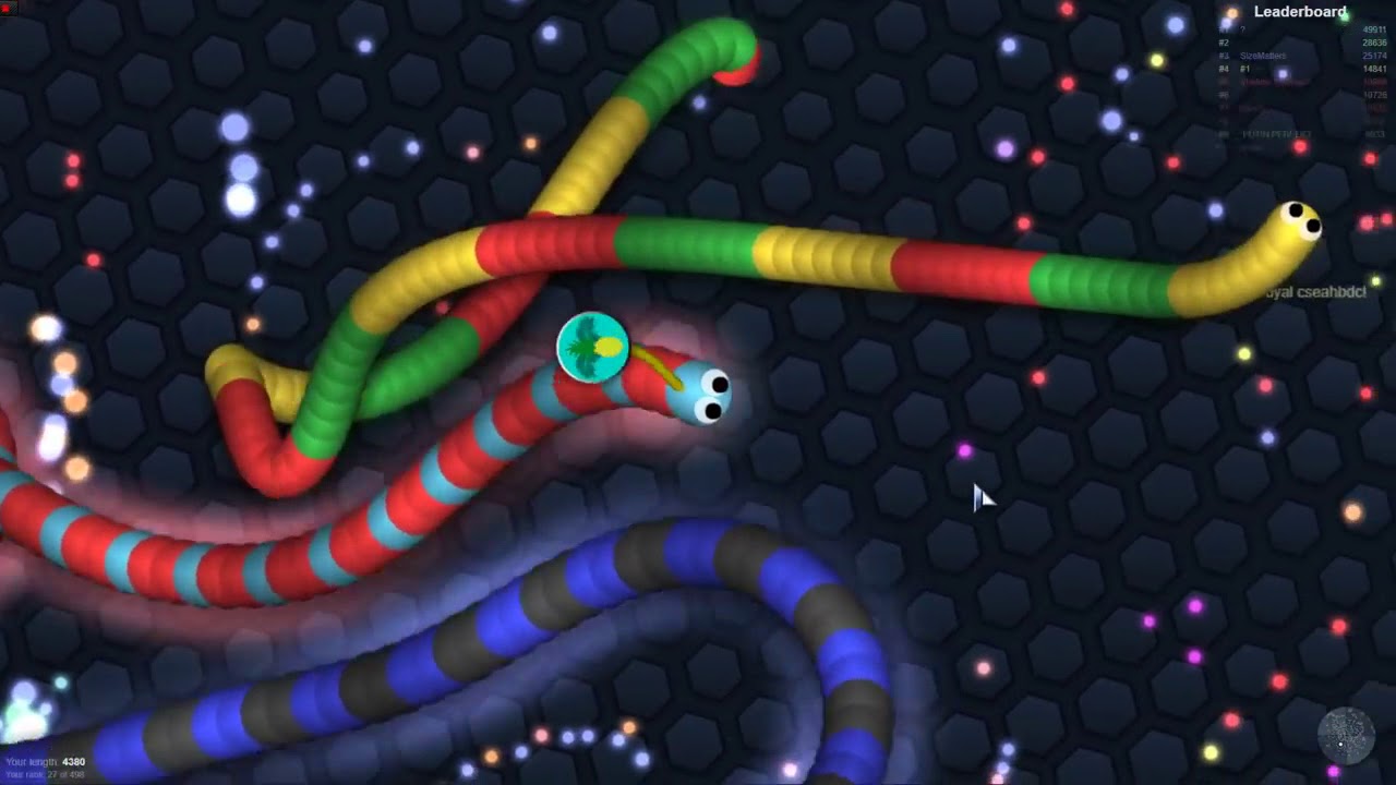Slither.io - World Biggest Snake Party Ever // Epic Slitherio Gameplay ...