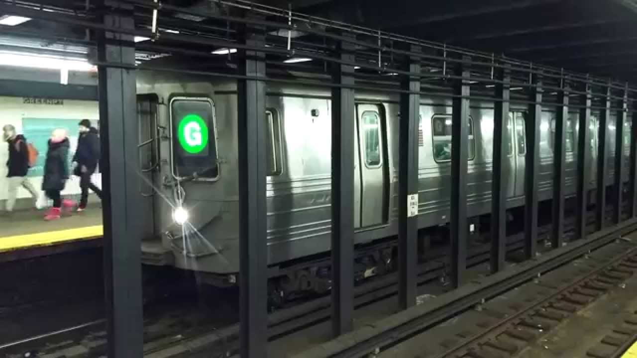 MTA Subways - Westinghouse R68 #2860 on the (G) departing Greenpoint ...