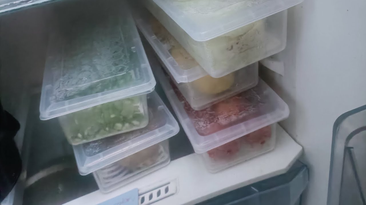 fridge storage containers unboxing - YouTube