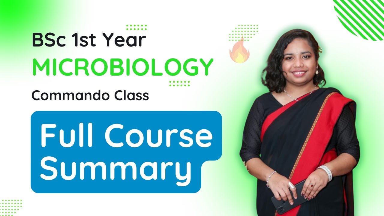 BSc First year microbiology commando class || Whole Book Summary 🔥 ...