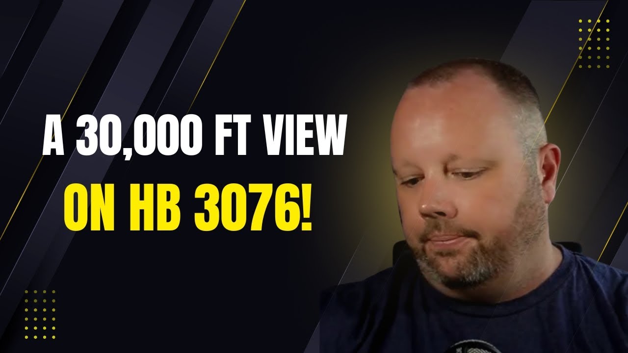 SB 3076 30K FT View of the Bill! - YouTube
