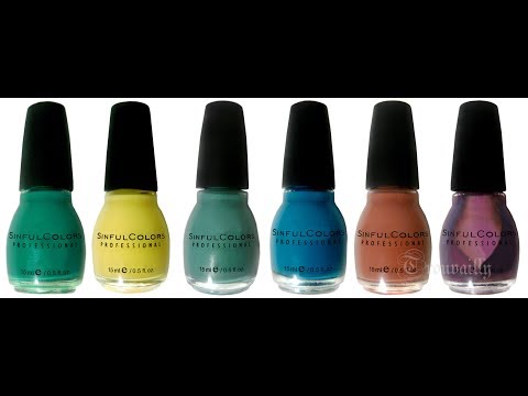 Full nail polish collection 2017