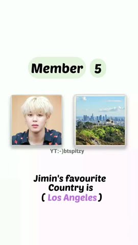 BTS members favourite country/cities apart from south korea 🇰🇷 - YouTube