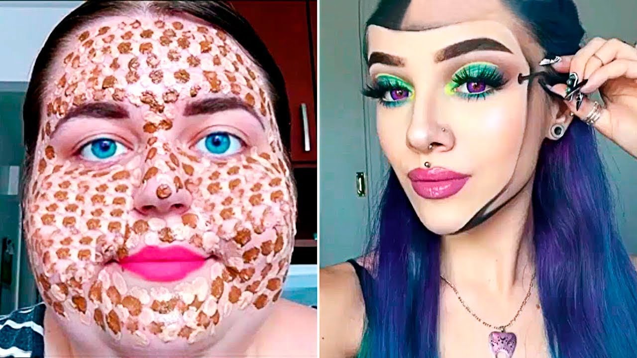 NEW BEAUTY TECHNIQUES _ Makeup Tricks Tutorial Compilations - YouTube