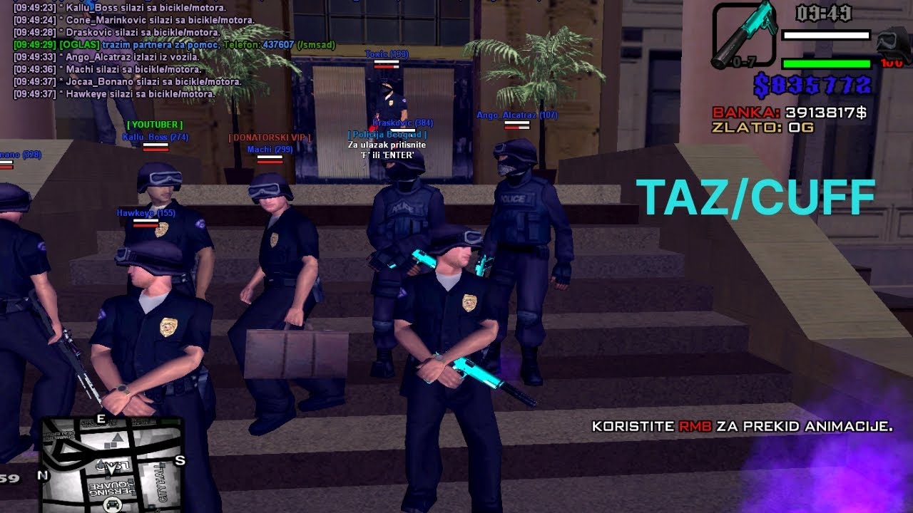 ~Taz/Cuff~POLICE~[Balkan School] - YouTube