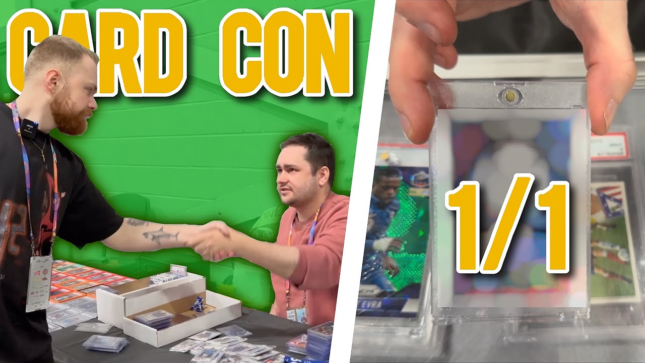 CARD CON DAY 1: BUYING, SELLING AND TRADING SPORTS CARDS - YouTube