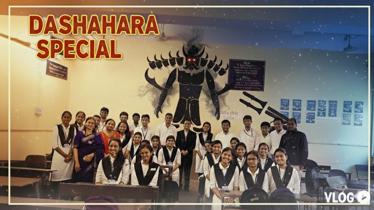 Dashahara special event in college watch now #dashshara #yashjadhav # ...