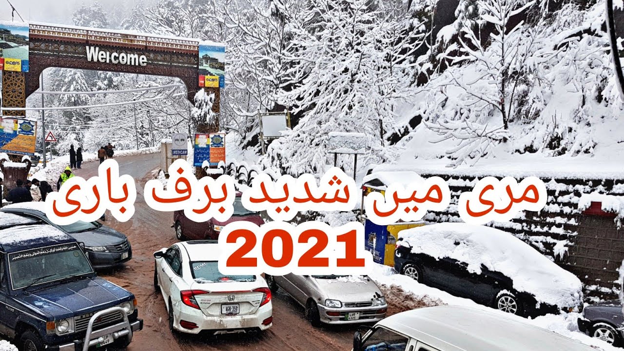 Murree Weather Today | Heavy Snowfall Murree | Jhika Gali Murree ...