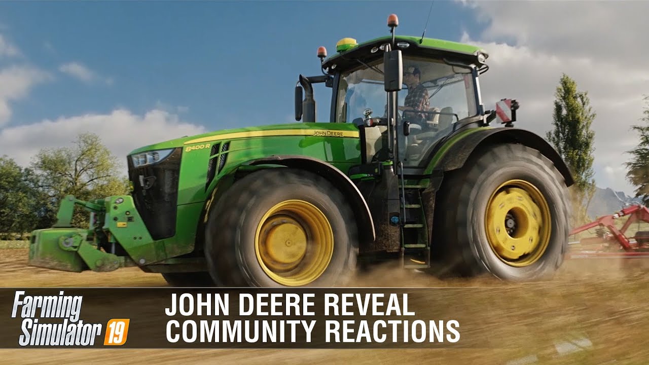 John Deere finally arrives to FS19 | Community Reactions - YouTube