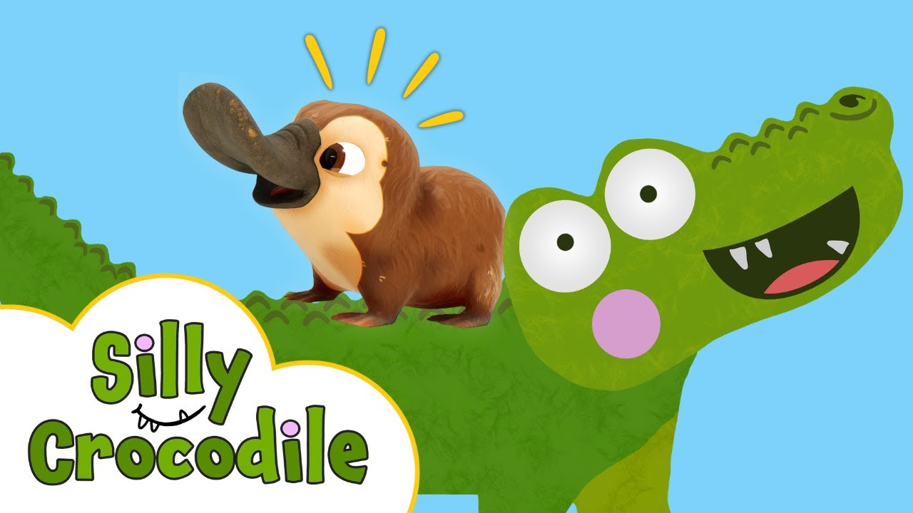 Learn About Baby Platypus with Silly Crocodile - YouTube