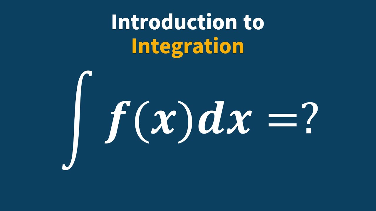 Intro to Integration - YouTube