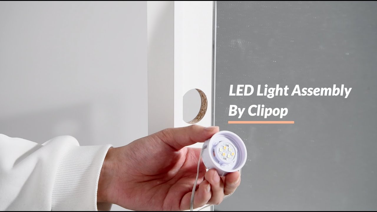 Dressing Table LED Light Assembly - YouTube