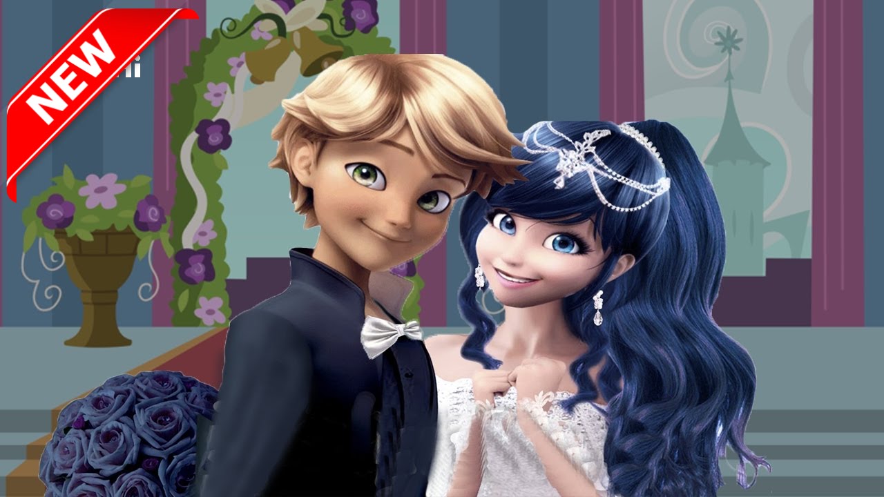 Miraculous Ladybug Wedding Story with Marinette,Adrien,Chloe,Alya,Kim ...