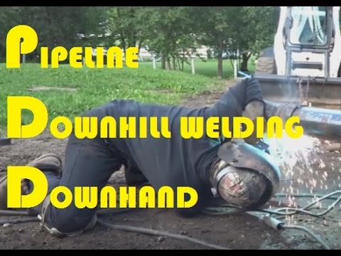 Pipeline Welding / Downhand / Downhill Welding - YouTube