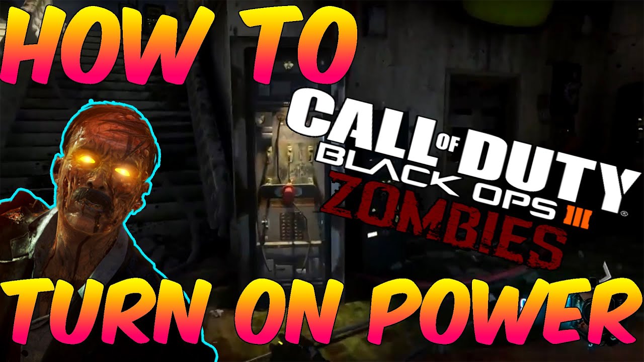 BLACK OPS 3 ZOMBIES "GOROD KROVI" / TURN ON POWER GUIDE - YouTube