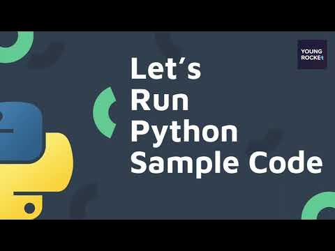 2023 Python Beginner Tutorial #6 - Let's Run Sample Python code - YouTube