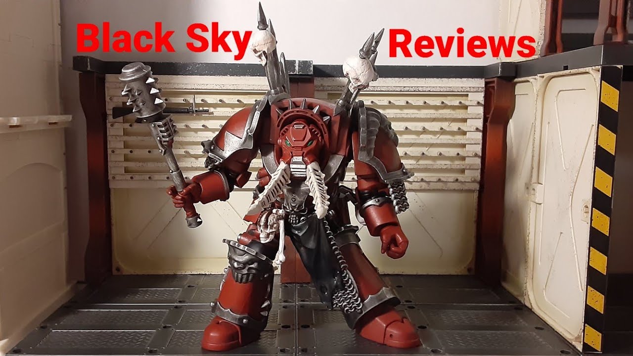 Joytoy Warhammer 40k Chaos Marine Word Bearer Terminator Garchak Vash 1 ...