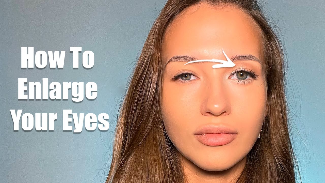 This Makeup Will Enlarge Your Eyes 3 Times. Expressive And Big Eyes ...