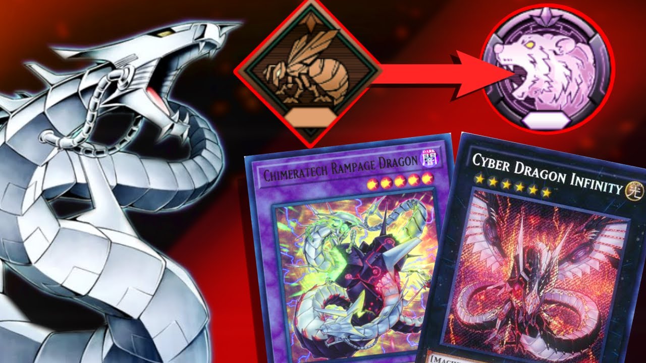 Can a Noob get Diamond with ONLY Cyber Dragons? [Yugioh Master Duel ...