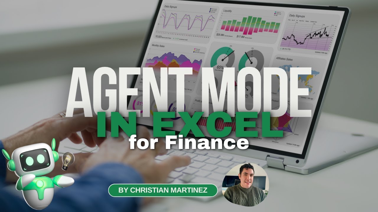Agent Mode in Excel for Finance Guide - YouTube