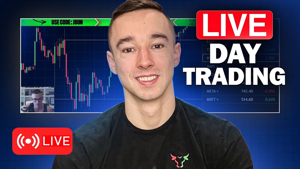 Live Day Trading With Jdun Trades! $50,000 PAYOUT FROM APEX! - YouTube
