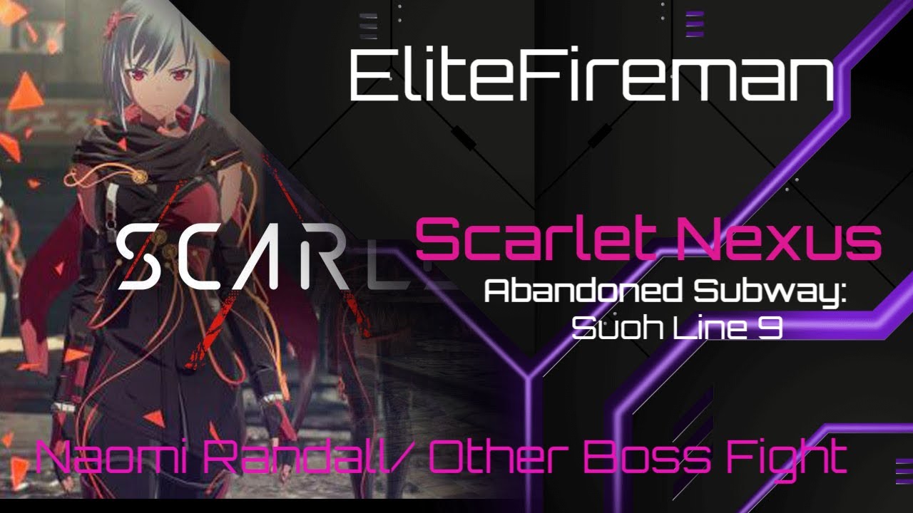 Naomi Randall Other Boss Fight Scarlet Nexus #ScarletNexus - YouTube