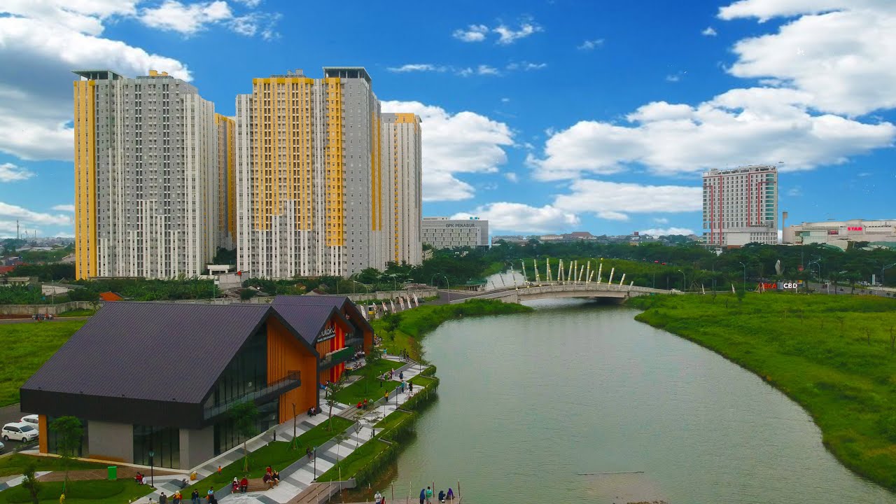 CBD (Central Business District) Summarecon Bekasi - YouTube