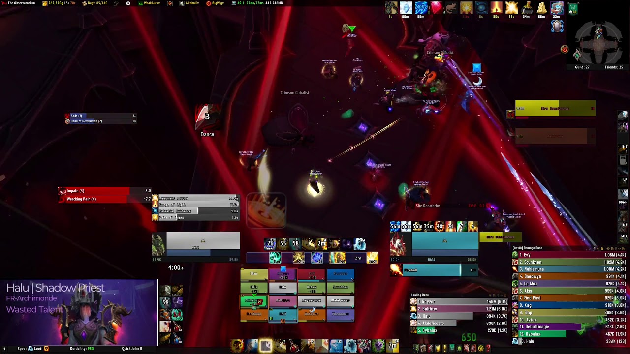 Lord Denathrius (Heroic) Holy PoV - YouTube
