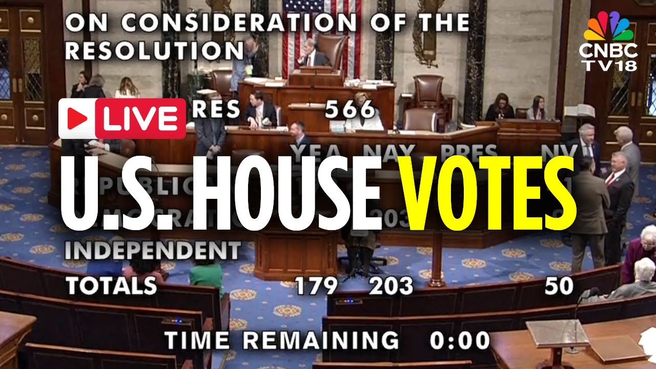 WATCH LIVE: US House Votes on Ending Government Shutdown | House ...