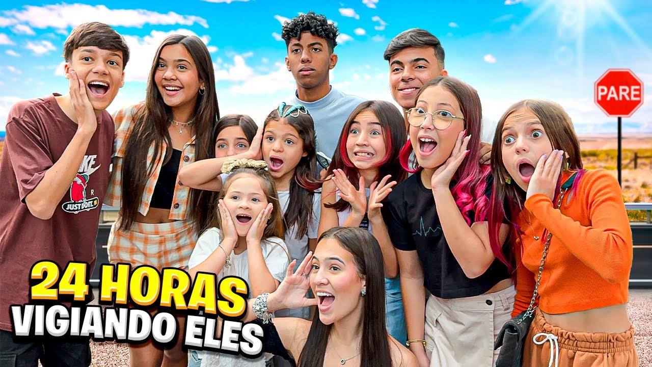 PASSEI 24H VIGIANDO A JESSICA ,MANU, ESTEVÃO e GABRIEL E AS IRMÃS PINA ...