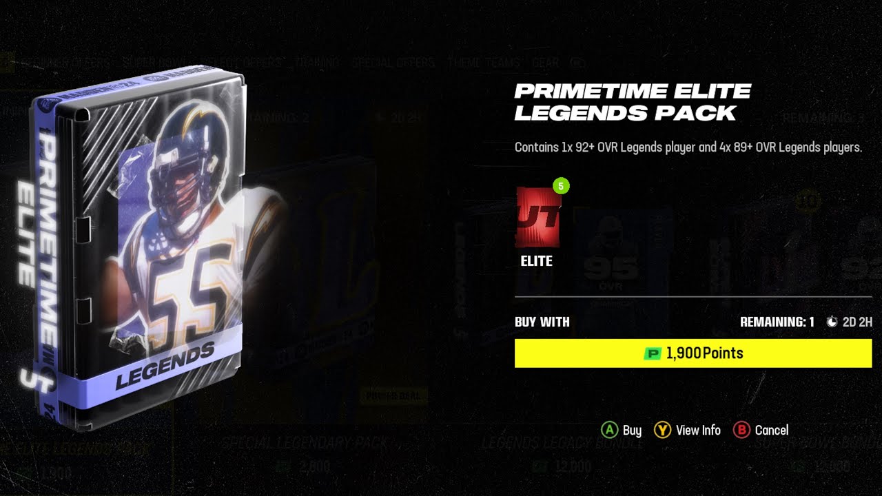 OPENING THE PRIMETIME ELITE LEGENDS PACK! - IS IT WORTH IT? - YouTube