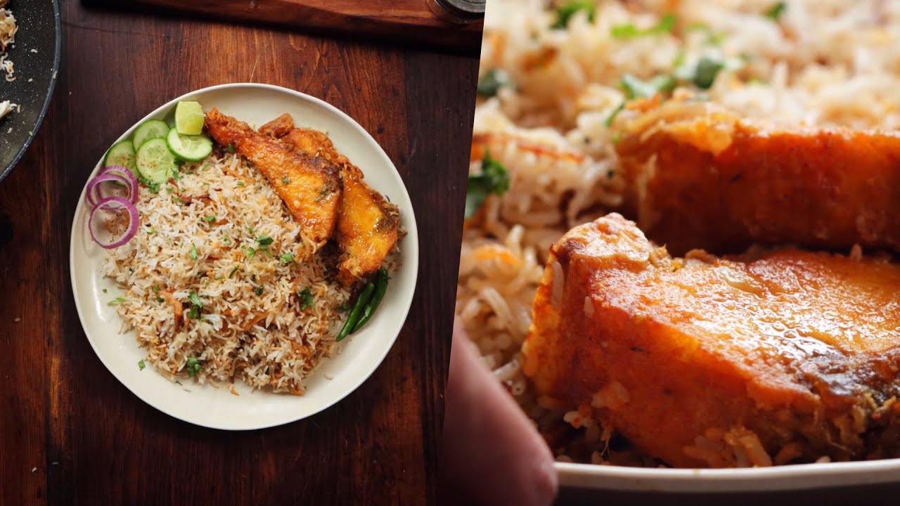 How To Make Fish Biryani - YouTube