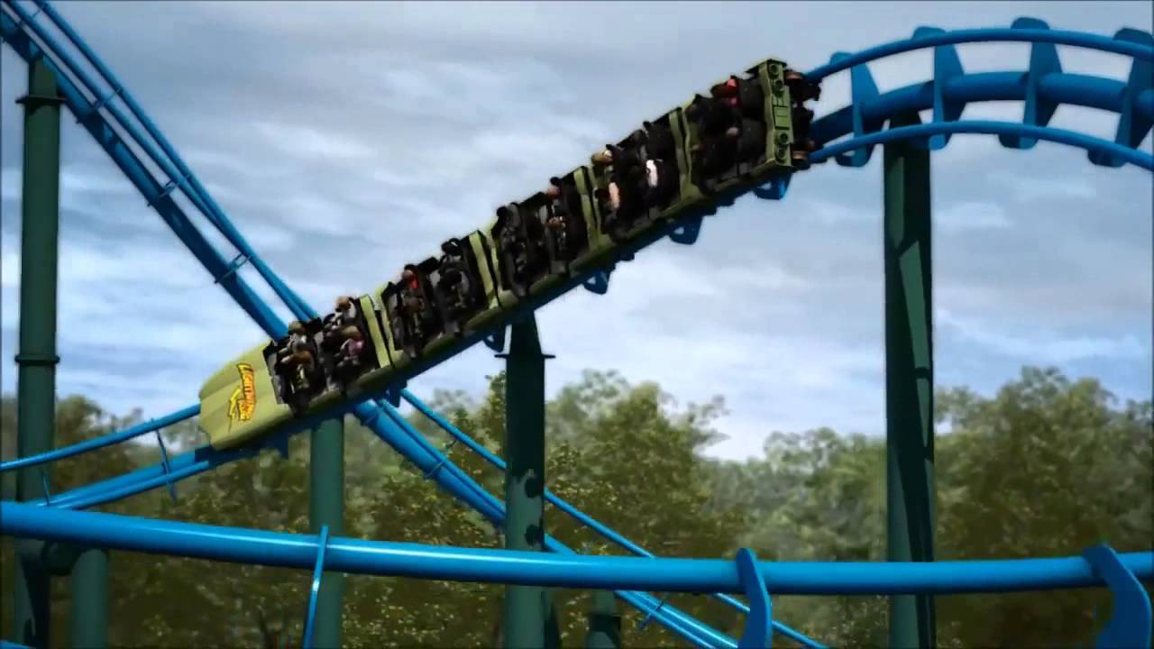 New in 2014: Lightning Run at Kentucky Kingdom - YouTube