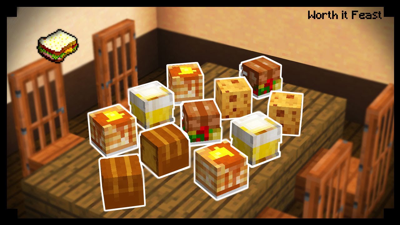 Minecraft: How to have a Worth it Feast - YouTube