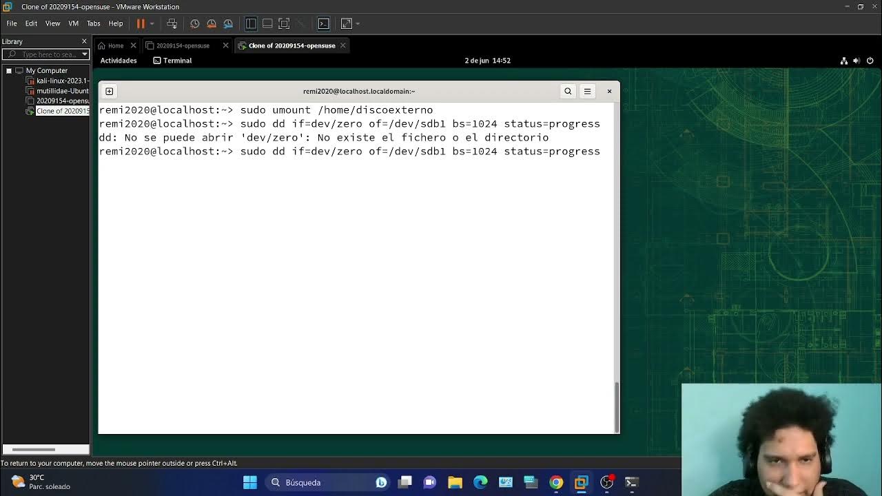 Practica 4 (opensuse) - YouTube