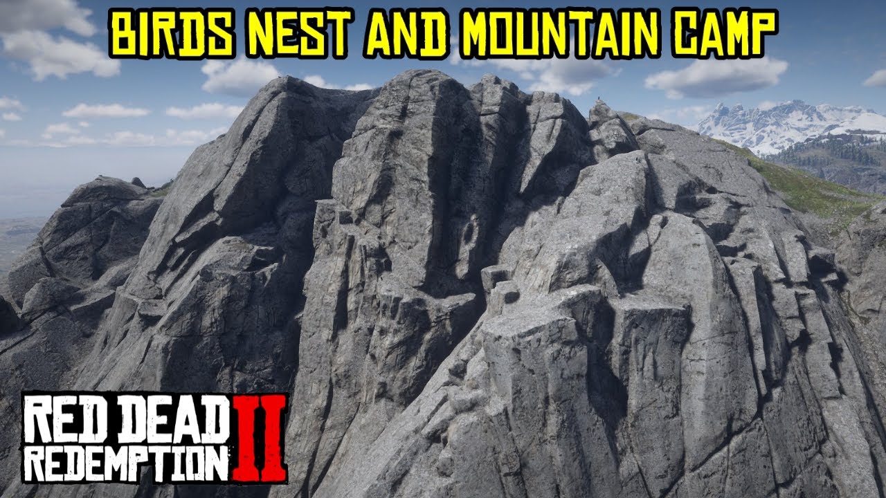 Secret Bird Nest And Camp Full Of Riches On Mountain [RDR2] - YouTube